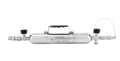 China Natural Gas Sampling Cylinder 500ml for Oil Pipeline Sampling System for sale