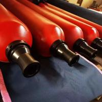 China Customizable Hydraulic Bladder Accumulator Nitrile/Viton Seal Vertical/Horizontal Mounting 3000-5000 Psi Working for sale