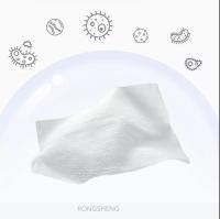 China Disposable White Alcohol Wet Wipes , Non Woven Antiseptic Baby Wipes for sale