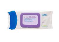 China Facial Cleansing Fragrance Free Wet Wipes Without Alcohol for sale
