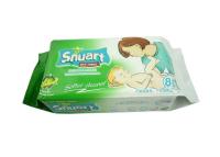 China 50gsm Alcohol Free Baby Wipes / Fragrance Free Wet Wipes for sale