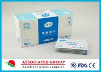 China Antiseptic Nonwoven Isopropyl Alcohol Prep Pads For Surgery for sale