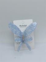 China RICHSTAR Acrylic Butterfly Claw Clip for Girls - Multiple Sizes 2-4 Inches, Various Colors and Designs for sale