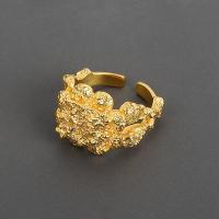 China Fancy Ladies Ring 18K Gold Plated Copper Jewelry - 20g Weight, Brilliant Stone Cut, Adjustable Size for sale