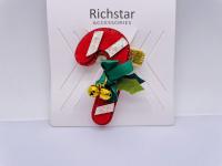 China RICHSTAR Christmas Hair Accessories Set - Headbands, Clips & Ties in 4 Colors for Women & Children for sale
