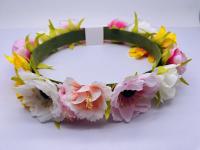 China RICHSTAR Elastic Flower Hair Accessory Headband - 1 Piece Fabric Design for Adults & Children for sale