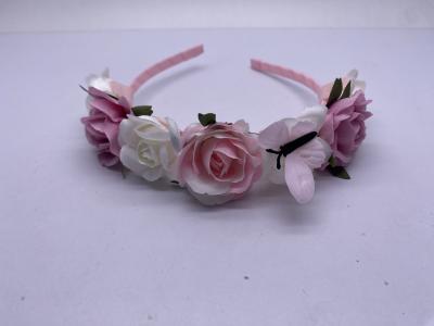 China Multiscene Flower Hair Accessory Hair Band - Fabric Material Elastic Design - 1 Piece Multi-Colored for sale