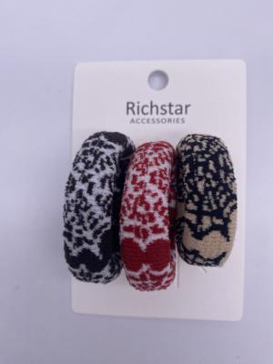China Richstar Elastic Hair Ties - High Stretchability Rubber Bands in Various Sizes & Colors for Thick Hair for sale