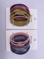 China Professional Elastic Hair Ties for Thick Hair - High Flexibility Rubber Bands in Multiple Colors & Sizes for sale