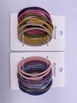 China Professional Elastic Hair Ties for Thick Hair - High Flexibility Rubber Bands in Multiple Colors & Sizes for sale