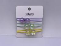 China Richstar Elastic Hair Ties - High Stretchability Rubber Bands in Various Sizes & Colors for sale