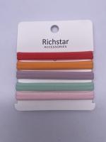 China Richstar Elastic Hair Ties 8cm Diameter High-Stretch Rubber Bands for Thick Hair for sale