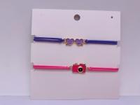 China RICHSTAR 7-9 Inch Ladies Fashion Bracelets - Custom Silver, Leather & Beaded Designs in Multiple Colors for sale