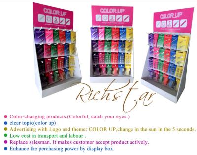 China Modern Hair Accessories Display Stand - Custom Size & Logo - 300 MOQ - Free Standing Retail Display for sale