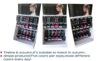 China Custom Hair Accessories Display Stand - Free Standing Retail Unit with Logo Printing | 300 MOQ for sale