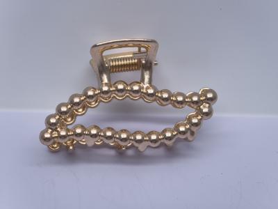China Lightweight Metal Hair Claw Clips - Copper-Aluminum Alloy in Small, Medium, Large Sizes for Thin Hair Styling for sale