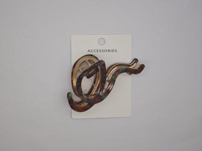 China RICHSTAR Acrylic Hair Claw Acetate Hair Accessories for Women 45 Days Delivery for sale