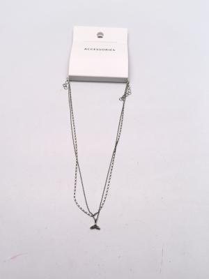 China 45cm Length 1.5cm Width Ladies Fancy Alloy Necklace with 0.2cm Thickness and Multiple Plating Options for sale
