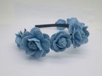 China RICHSTAR Fabric Hair Accessories - Blue Color Headbands in Various Sizes with 45-Day Delivery for sale