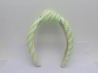 China RICHSTAR Pleated Hairband Fabric Hair Accessories Unisex Women Soft Comfortable Various Colors for sale