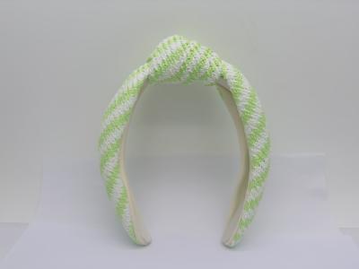 China RICHSTAR Pleated Hairband Fabric Hair Accessories Unisex Women Soft Comfortable Various Colors for sale