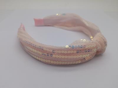 China RICHSTAR Fabric Hair Accessories Knot Wide Edge Headband for Women Various Colors for sale