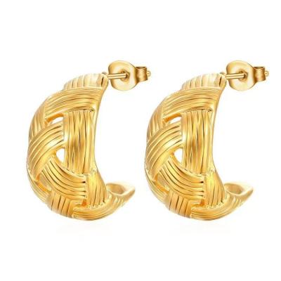 China Vintage Abstract Golden Silver Earrings - Multiple Shapes & Finishes - 300pcs MOQ - 45 Day Delivery for sale