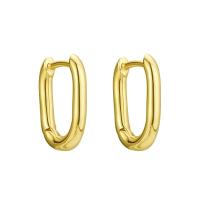 China Richstar Fashion Earrings - Gold Plated Oval Design for Sensitive Ears, 3 Size Options, 45-Day Delivery for sale