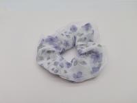 China Fabric Hair Scrunchie for Women, Pleated Design, Various Colors and Sizes Available for sale