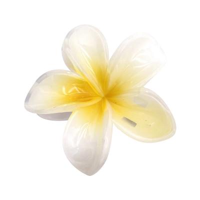 China RICHSTAR Fashion Flower Hair Claw Clip Custom Colors Various Sizes for Women for sale
