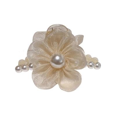 China RICHSTAR Handmade Flower Hair Clip Various Sizes Colors for Women Casual Party for sale