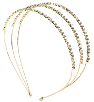 China RICHSTAR Metal Hair Clips and Claws Gold Finish Lightweight Daily Use for sale
