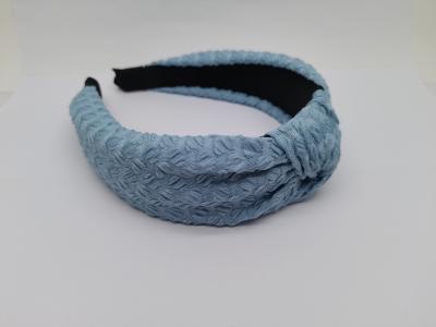 China RICHSTAR Fabric Hair Accessories Pure Color Headband Knot Wide Edge Hairband Various Sizes for sale