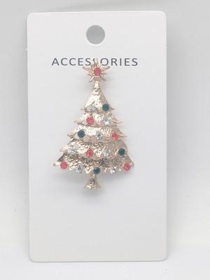 China RICHSTAR Holiday Hair Accessories Unisex Christmas Brooch Various Colors Sizes for sale