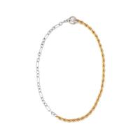 China Ladies Fancy Necklace Round Shape Fashion Jewelry Golden Silver Plated Alloy for sale