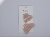 China Heart-shaped Acrylic Hair Claw Clip Unisex 3 Sizes High Quality Acetate Hair Accessories for sale