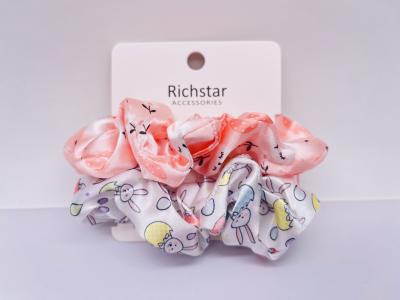 China Easter Hair Scrunchies Unisex Holiday Hair Accessories Small Medium Large Various Colors for sale