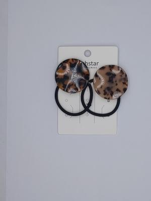 China RICHSTAR Acrylic Hair Ties 2 Pack Unisex Hair Accessories for All Hair Types for sale