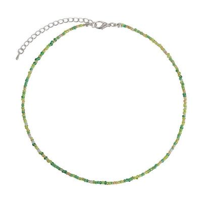 China RICHSTAR Ladies Fancy Necklace Round Multilayer Fashion Jewelry Gold Silver Plated for sale