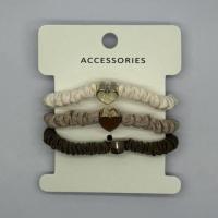 China Richstar Elastic Hair Ties - 300pcs Minimum Order, 45-Day Delivery, Multiple Colors & Sizes for sale