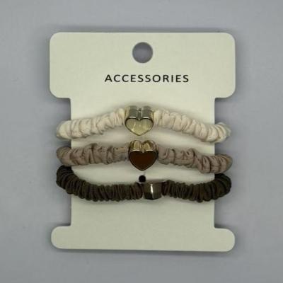 China Richstar Elastic Hair Ties - 300pcs Minimum Order, 45-Day Delivery, Multiple Colors & Sizes for sale