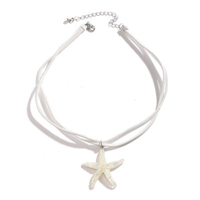 China RICHSTAR Ladies Fancy Necklace Gold Plated Alloy Rhinestone Multilayer 45cm for sale