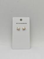 China Wholesale Fashion Pearl Stud Earrings Vintage Style Clip On Post Earrings for Women 300pcs MOQ for sale