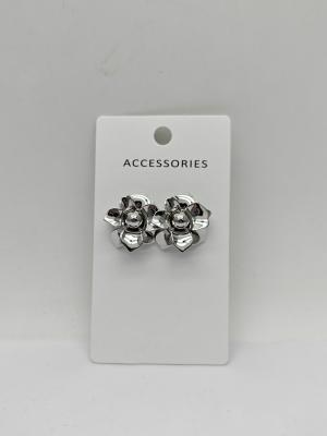 China Fashion Jewellery Earrings Clip On Screw Back Post Stud Drop Hoop Silver Gold Alloy Rhinestone 300pcs MOQ for sale