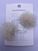 China Richstar Childrens Hair Clips for Girls Iron Polyester Metal Clips 300 Pieces MOQ for sale