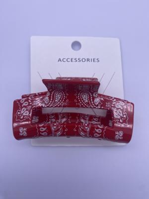 China RICHSTAR Acrylic Hair Claw Clip Durable Acetate Hair Accessories for Women Various Sizes and Colors for sale