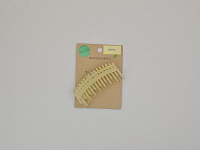 China RICHSTAR Recycled Plastic Hair Claw Clip 300pcs Bulk Assorted Colors Lightweight Durable Hair Accessories for sale