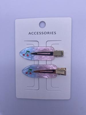 China RICHSTAR Acrylic Hair Claws 2-Pack Unisex Hair Clips for Various Occasions for sale