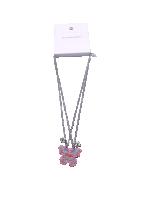China Custom Childrens Jewelry Set Silver Acrylic Plastic Unisex Polished Finish for sale