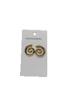 China Gold Plated Stainless Steel Square Stud Earrings for Women Geometric Design for sale